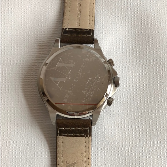 A/X Armani Exchange | Accessories | Ax Mens Watch Brown Leather New ...